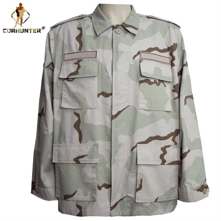 China Customized Custom Made Tricolor Desert BDU Uniform Manufacturers ...